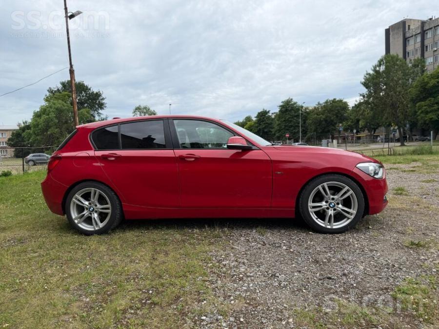 Sarkans BMW 118 2011 Liepāja, ar dzinēja tilpumu 2.00 L un nobraukumu 346 tūkst. km par 6450 €, foto 6 vietnē AUTOMOTO.COM.LV