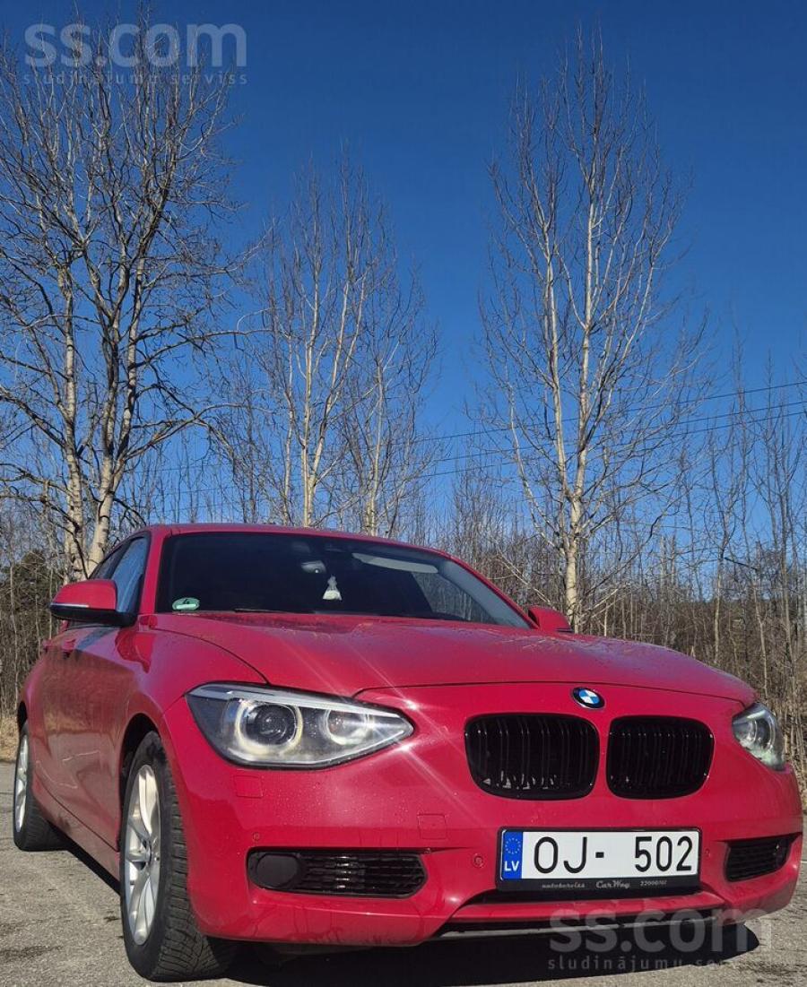 Sarkans BMW 118 2012 Tukums, ar dzinēja tilpumu 2.00 L un nobraukumu 307 tūkst. km par 7770 €, foto 6 vietnē AUTOMOTO.COM.LV