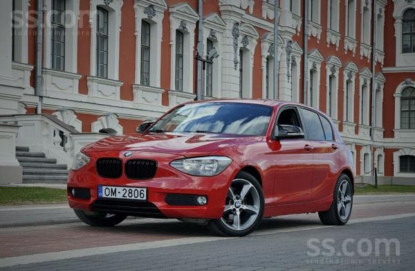 Sarkans BMW 118 2012 Jelgava, ar dzinēja tilpumu 2.00 L un nobraukumu 224 tūkst. km par 7500 €, foto 1 vietnē AUTOMOTO.COM.LV