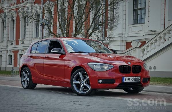 Sarkans BMW 118 2012 Jelgava, ar dzinēja tilpumu 2.00 L un nobraukumu 224 tūkst. km par 7500 €, foto 2 vietnē AUTOMOTO.COM.LV