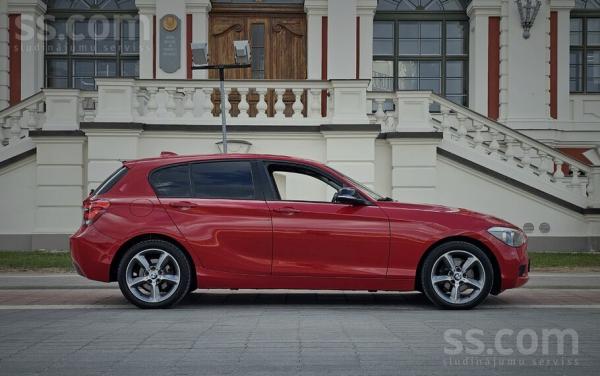 Sarkans BMW 118 2012 Jelgava, ar dzinēja tilpumu 2.00 L un nobraukumu 224 tūkst. km par 7500 €, foto 4 vietnē AUTOMOTO.COM.LV