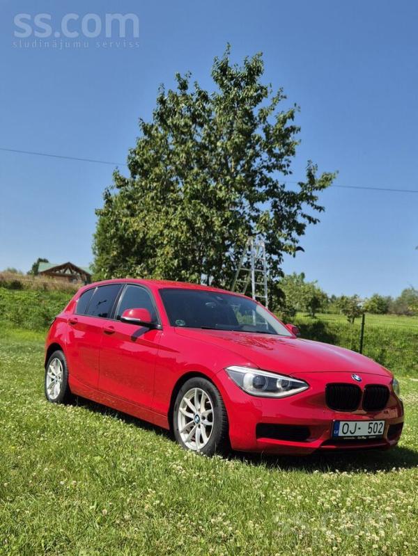 Sarkans BMW 118 2012 Tukums, ar dzinēja tilpumu 2.00 L un nobraukumu 307 tūkst. km par 7620 €, foto 1 vietnē AUTOMOTO.COM.LV