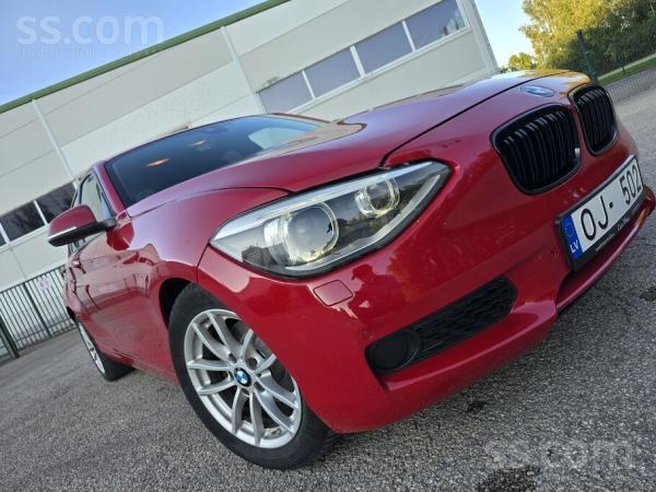 БМВ 118 2012 в Тукумс на AUTOMOTO.COM.LV Красный БМВ 118 2012 в Тукумс, объемом двигателя 2.00 л и пробегом 311 тыс. км за 7500 €, фото 6 на AUTOMOTO.COM.LV
