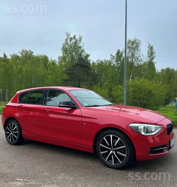 Sarkans BMW 118 2013 Rīga, ar dzinēja tilpumu 2.00 L un nobraukumu 169 tūkst. km par 9500 €, foto 6 vietnē AUTOMOTO.COM.LV