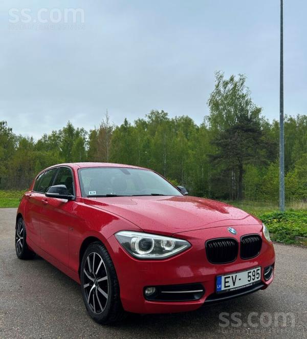 Sarkans BMW 118 2013 Rīga, ar dzinēja tilpumu 2.00 L un nobraukumu 169 tūkst. km par 9500 €, foto 7 vietnē AUTOMOTO.COM.LV