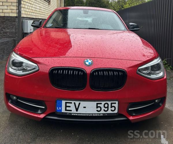 Sarkans BMW 118 2013 Rīga, ar dzinēja tilpumu 2.00 L un nobraukumu 169 tūkst. km par 9500 €, foto 8 vietnē AUTOMOTO.COM.LV