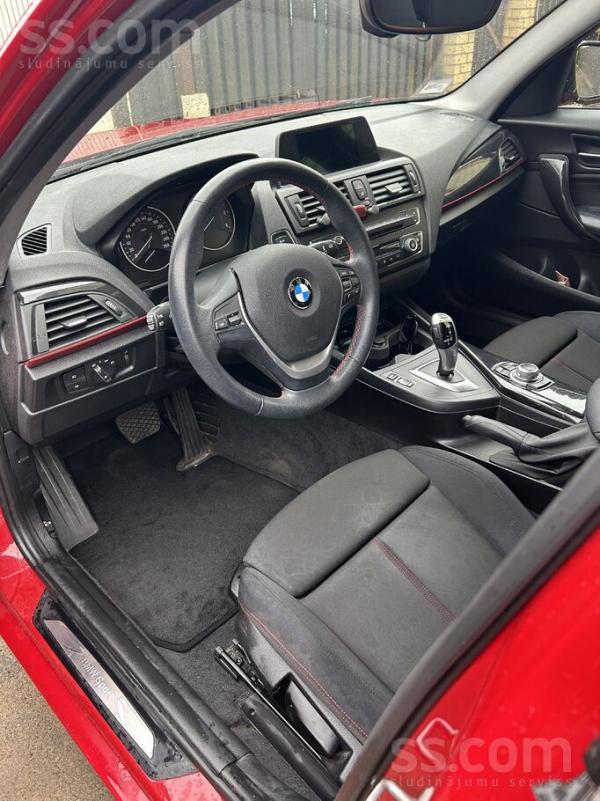 Sarkans BMW 118 2013 Rīga, ar dzinēja tilpumu 2.00 L un nobraukumu 169 tūkst. km par 9500 €, foto 10 vietnē AUTOMOTO.COM.LV