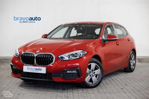 Sarkans BMW 118 2021 Viļņa, ar dzinēja tilpumu 1.50 L un nobraukumu 19 tūkst. km par 19991 €, foto 1 vietnē AUTOMOTO.COM.LV