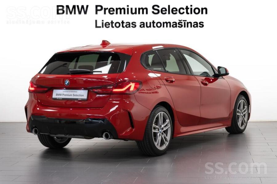 Red BMW 118 2021 in Riga, with an engine capacity of 2.00 L and mileage of 34 thousand km for 22500 €, photo 3 on AUTOMOTO.COM.LV