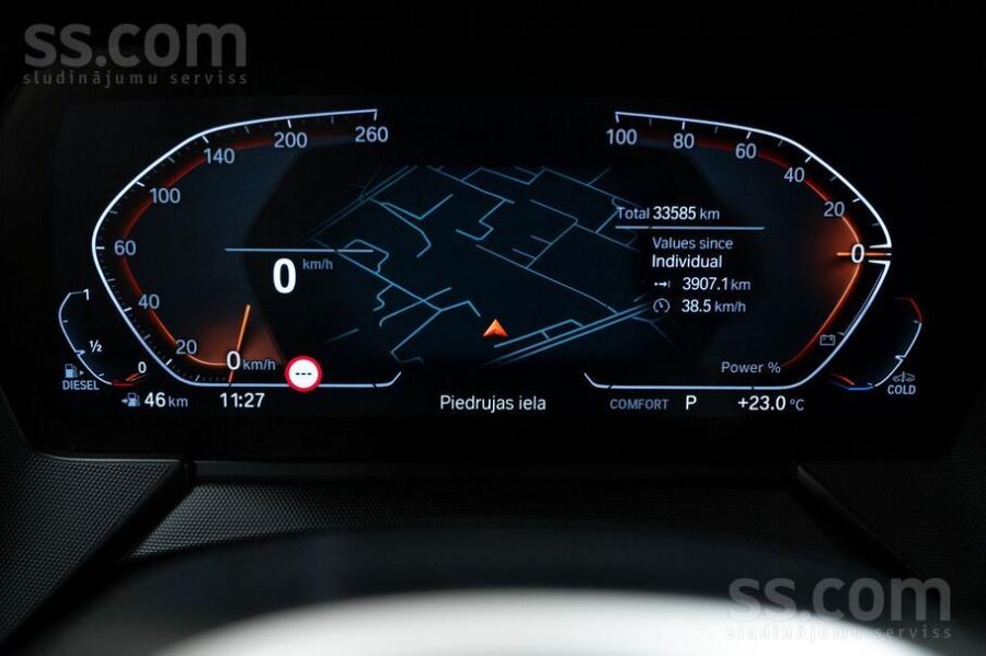 Red BMW 118 2021 in Riga, with an engine capacity of 2.00 L and mileage of 34 thousand km for 22500 €, photo 6 on AUTOMOTO.COM.LV