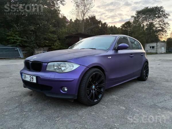 Violets BMW 118 2004 Rīga, ar dzinēja tilpumu 2.00 L un nobraukumu 313 tūkst. km par 2800 €, foto 1 vietnē AUTOMOTO.COM.LV