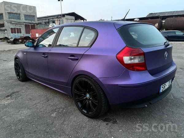 Violets BMW 118 2004 Rīga, ar dzinēja tilpumu 2.00 L un nobraukumu 313 tūkst. km par 2800 €, foto 7 vietnē AUTOMOTO.COM.LV