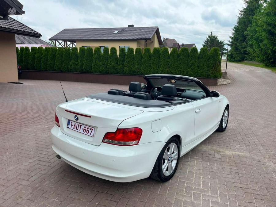 White BMW 118 2009 in Utena, with an engine capacity of 2.00 L and mileage of 270 thousand km for 4990 €, photo 3 on AUTOMOTO.COM.LV