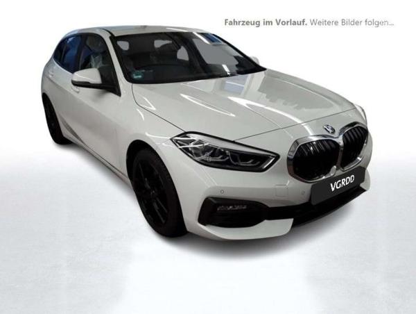 White BMW 118 2020 in Kaunas, with an engine capacity of 1.50 L and mileage of 55 thousand km for 21875 €, photo 2 on AUTOMOTO.COM.LV
