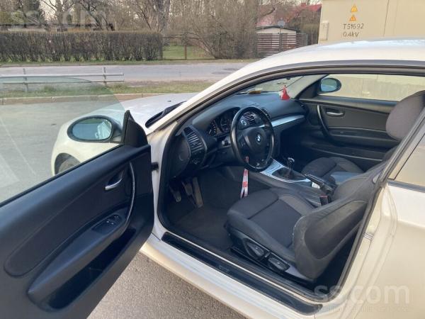 White BMW 118 2007 in Riga, with an engine capacity of 2.00 L and mileage of 265 thousand km for 2700 €, photo 5 on AUTOMOTO.COM.LV