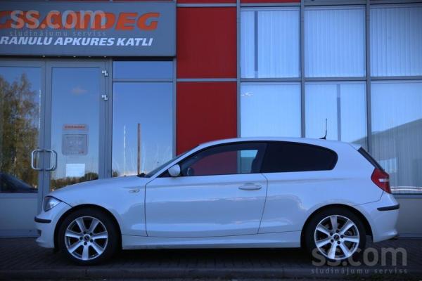 White BMW 118 2007 in Riga, with an engine capacity of 2.00 L and mileage of 367 thousand km for 3795 €, photo 3 on AUTOMOTO.COM.LV