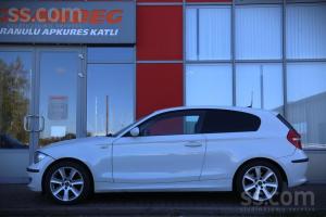 White BMW 118 2007 in Riga, with an engine capacity of 2.00 L and mileage of 367 thousand km for 3795 €, photo 3 on AUTOMOTO.COM.LV