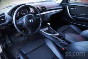 White BMW 118 2007 in Riga, with an engine capacity of 2.00 L and mileage of 367 thousand km for 3795 €, photo 8 on AUTOMOTO.COM.LV