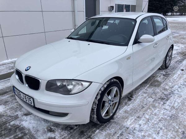 White BMW 118 2008 in Rokiskis, with an engine capacity of 2.00 L and mileage of 216 thousand km for 3650 €, photo 1 on AUTOMOTO.COM.LV