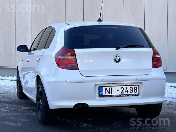 White BMW 118 2008 in Riga, with an engine capacity of 2.00 L and mileage of 219 thousand km for 4350 €, photo 3 on AUTOMOTO.COM.LV