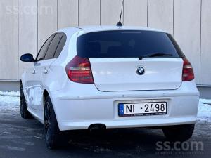 White BMW 118 2008 in Riga, with an engine capacity of 2.00 L and mileage of 219 thousand km for 4350 €, photo 3 on AUTOMOTO.COM.LV