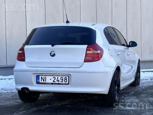 White BMW 118 2008 in Riga, with an engine capacity of 2.00 L and mileage of 219 thousand km for 4350 €, photo 7 on AUTOMOTO.COM.LV
