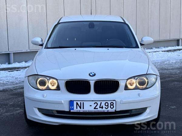 White BMW 118 2008 in Riga, with an engine capacity of 2.00 L and mileage of 219 thousand km for 4350 €, photo 9 on AUTOMOTO.COM.LV