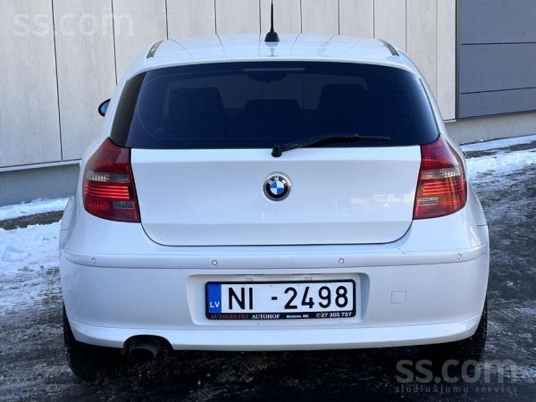 White BMW 118 2008 in Riga, with an engine capacity of 2.00 L and mileage of 219 thousand km for 4350 €, photo 10 on AUTOMOTO.COM.LV