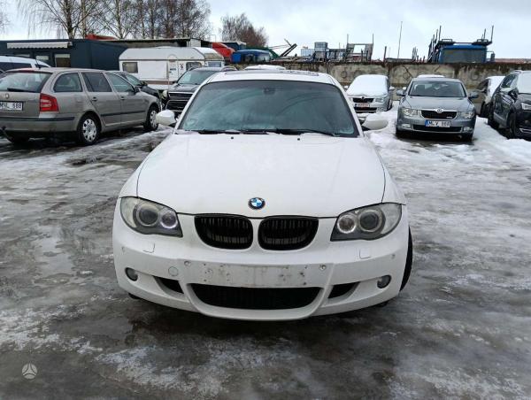 White BMW 118 2008 in Marijampole, with an engine capacity of 2.00 L and mileage of 396 thousand km for 3500 €, photo 2 on AUTOMOTO.COM.LV