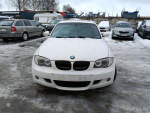 White BMW 118 2008 in Marijampole, with an engine capacity of 2.00 L and mileage of 396 thousand km for 3500 €, photo 2 on AUTOMOTO.COM.LV