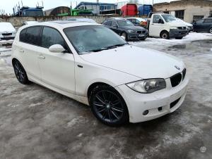 White BMW 118 2008 in Marijampole, with an engine capacity of 2.00 L and mileage of 396 thousand km for 3500 €, photo 12 on AUTOMOTO.COM.LV