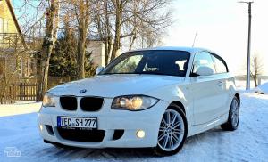 Balts BMW 118 2008 Marijampole, ar dzinēja tilpumu 2.00 L un nobraukumu 205 tūkst. km par 4200 €, foto  vietnē AUTOMOTO.COM.LV