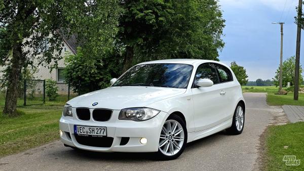 White BMW 118 2008 in Marijampole, with an engine capacity of 2.00 L and mileage of 205 thousand km for 3850 €, photo 1 on AUTOMOTO.COM.LV