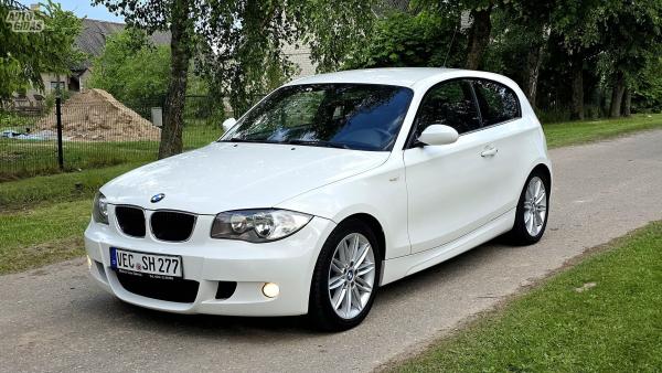 White BMW 118 2008 in Marijampole, with an engine capacity of 2.00 L and mileage of 205 thousand km for 3850 €, photo 3 on AUTOMOTO.COM.LV