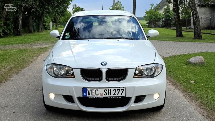 White BMW 118 2008 in Marijampole, with an engine capacity of 2.00 L and mileage of 205 thousand km for 3850 €, photo 7 on AUTOMOTO.COM.LV