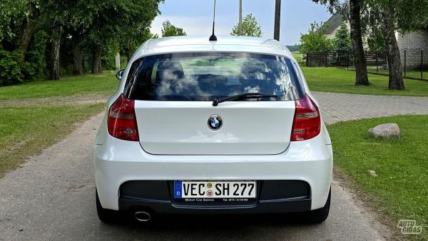 White BMW 118 2008 in Marijampole, with an engine capacity of 2.00 L and mileage of 205 thousand km for 3850 €, photo 7 on AUTOMOTO.COM.LV