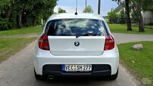 White BMW 118 2008 in Marijampole, with an engine capacity of 2.00 L and mileage of 205 thousand km for 3850 €, photo 8 on AUTOMOTO.COM.LV