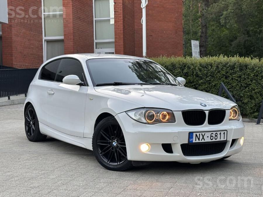White BMW 118 2009 in Tukums, with an engine capacity of 1.80 L and mileage of 0 thousand km for 4100 €, photo 1 on AUTOMOTO.COM.LV