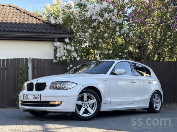 White BMW 118 2009 in Daugavpils, with an engine capacity of 2.00 L and mileage of 273 thousand km for 4850 €, photo 1 on AUTOMOTO.COM.LV