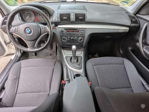 White BMW 118 2009 in Prienai, with an engine capacity of 2.00 L and mileage of 273 thousand km for 4150 €, photo 19 on AUTOMOTO.COM.LV