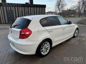 White BMW 118 2010 in Dobele, with an engine capacity of 2.00 L and mileage of 0 thousand km for 3300 €, photo 5 on AUTOMOTO.COM.LV