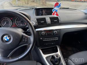 White BMW 118 2010 in Dobele, with an engine capacity of 2.00 L and mileage of 0 thousand km for 3300 €, photo 10 on AUTOMOTO.COM.LV
