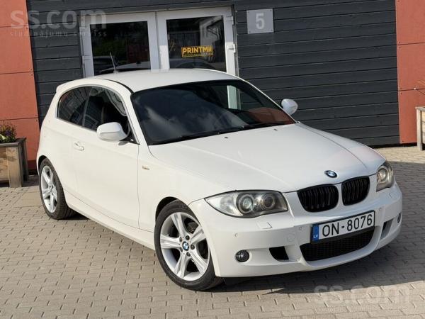 White BMW 118 2011 in Cesis, with an engine capacity of 2.00 L and mileage of 282 thousand km for 5890 €, photo 1 on AUTOMOTO.COM.LV