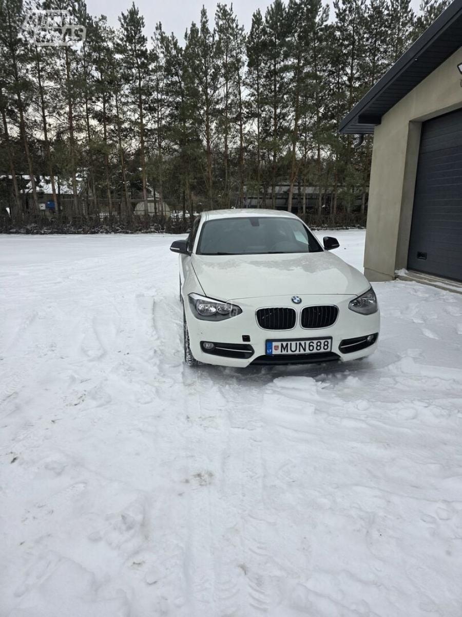 Balts BMW 118 2012 Kauņa, ar dzinēja tilpumu 2.00 L un nobraukumu 233 tūkst. km par 7000 €, foto 1 vietnē AUTOMOTO.COM.LV