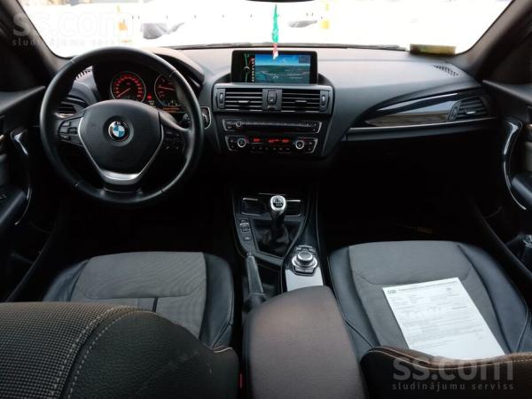 White BMW 118 2012 in Liepaja, with an engine capacity of 1.60 L and mileage of 199 thousand km for 6450 €, photo 5 on AUTOMOTO.COM.LV