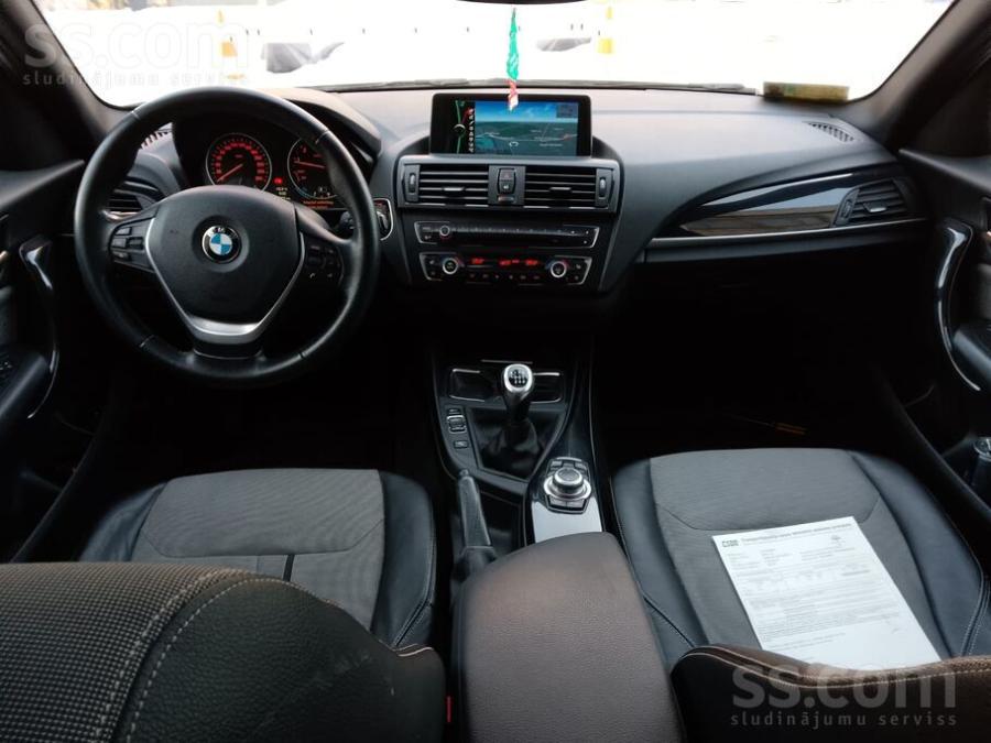 White BMW 118 2012 in Liepaja, with an engine capacity of 1.60 L and mileage of 199 thousand km for 6450 €, photo 5 on AUTOMOTO.COM.LV