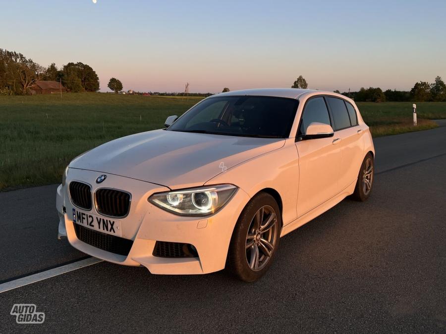 White BMW 118 2012 in Ariogala, with an engine capacity of 2.00 L and mileage of 265 thousand km for 2650 €, photo 3 on AUTOMOTO.COM.LV