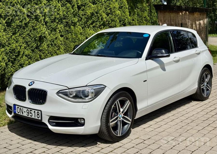 Balts BMW 118 2012 Rīga, ar dzinēja tilpumu 1.60 L un nobraukumu 136 tūkst. km par 6990 €, foto 1 vietnē AUTOMOTO.COM.LV