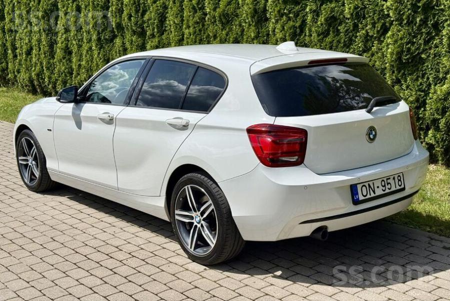 Balts BMW 118 2012 Rīga, ar dzinēja tilpumu 1.60 L un nobraukumu 136 tūkst. km par 6990 €, foto 6 vietnē AUTOMOTO.COM.LV