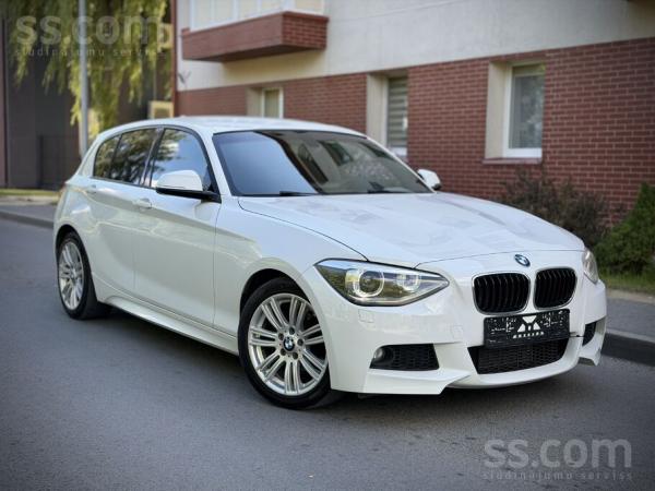 White BMW 118 2012 in Jelgava, with an engine capacity of 2.00 L and mileage of 292 thousand km for 8900 €, photo 1 on AUTOMOTO.COM.LV